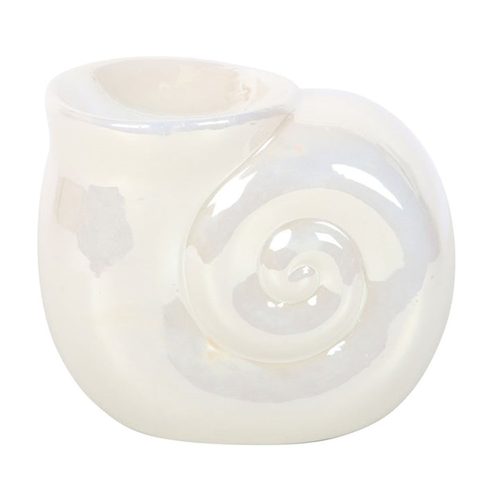 Pearlescent Spiral Shell Oil Burner – Tenovus Cancer Care