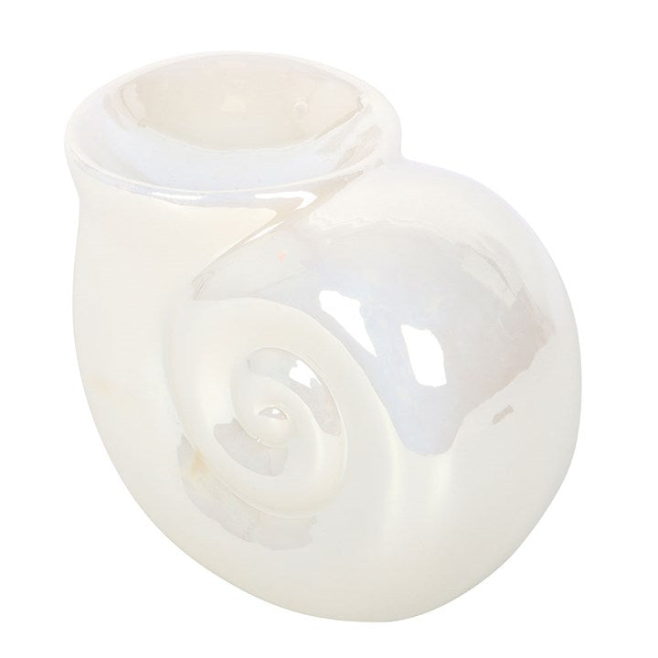 Pearlescent Spiral Shell Oil Burner – Tenovus Cancer Care
